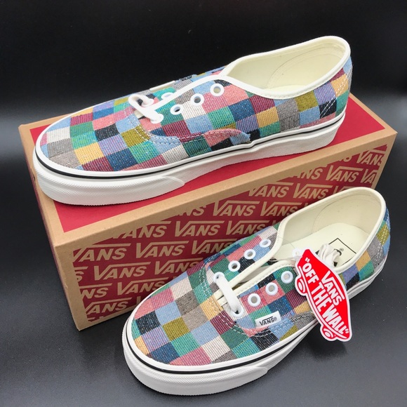 Vans | Shoes | Vans Authentic Woven Checkerboard | Poshmark